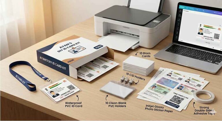 Premium PVC Aadhaar Card Printing | ₹500 में 10 पीस (Offer) – Ayan Computer