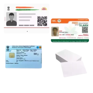 Premium PVC Aadhaar Card Printing | ₹500 में 10 पीस (Offer) – Ayan Computer